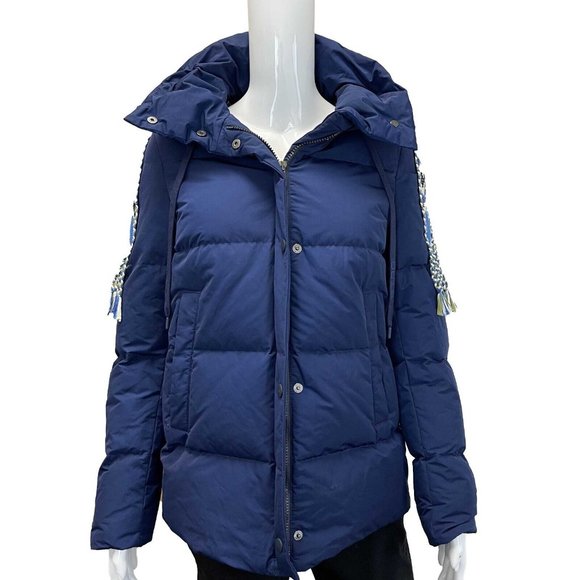 Etro | Jackets & Coats | Etro New Runway 22223 Fw Runway Folkloric Navy ...